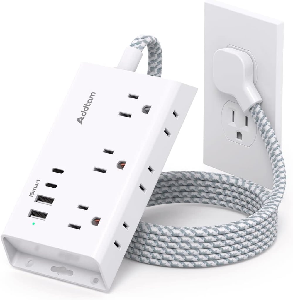 Addtam 10-Outlet Power Strip for $13 - AD312