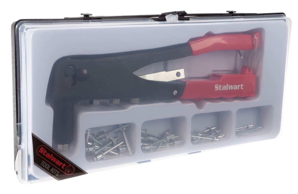 Stalwart 40-Piece Rivet Gun Set for $8 - W550137