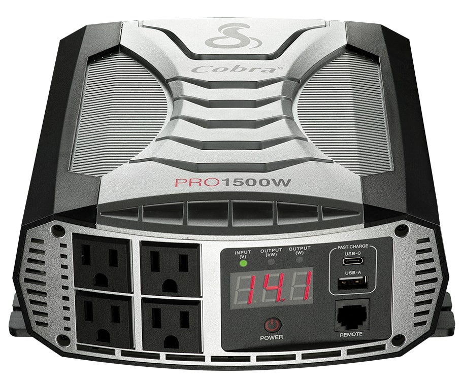 Cobra Pro 1,500W Professional Grade Portable Power Inverter for $136 ...