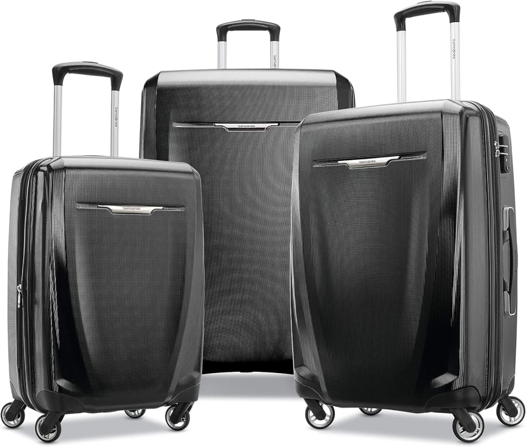 Samsonite Winfield 3 DLX 3-Piece Hardside Expandable Luggage Set for ...