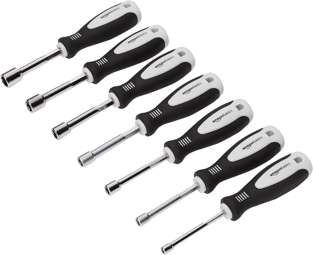 Amazon Basics 7-Piece Nut Driver Set for $12 w/ Prime - DS-2980