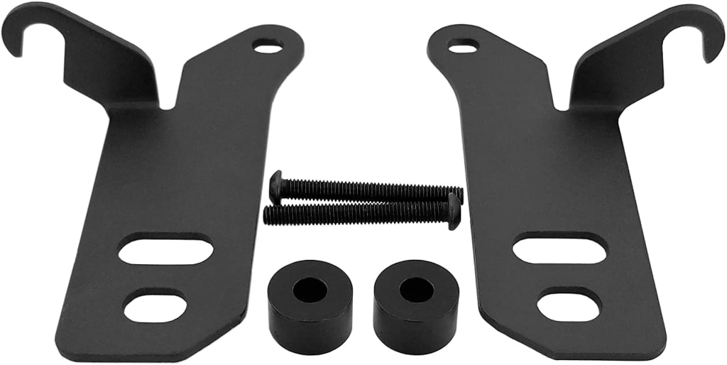 A-Pillar Windshield Hinge Mount Brackets for $8 - JLJT-AS