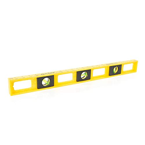 Great Neck MAYES 10101 Polystyrene Level, 24-Inch | Level for Plumbers ...