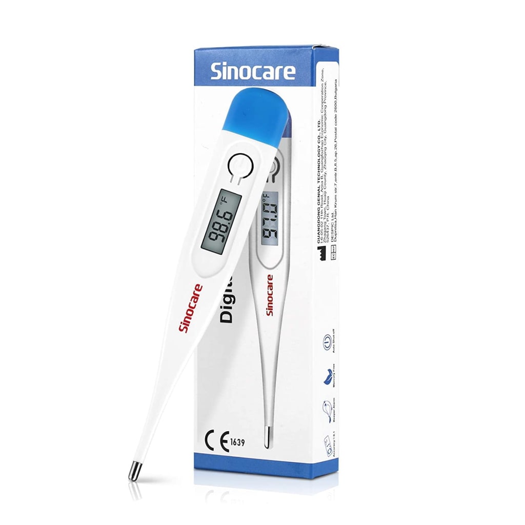 Sinocare Digital Thermometer for $4 - MT-118