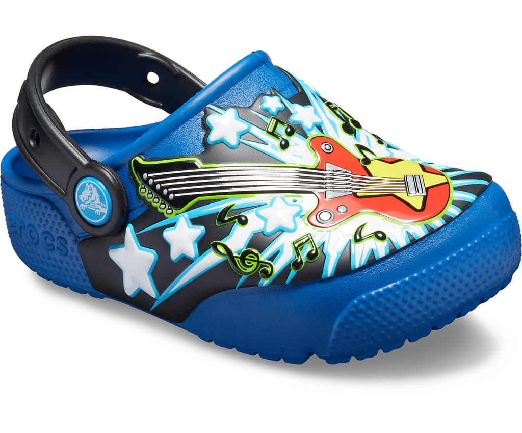 Crocs Fun Lab Guitar Kids' Lights Clog for $24 - 205520