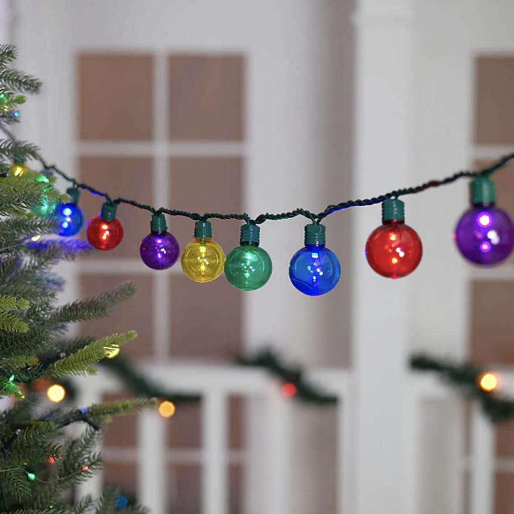 Member's Mark 8-Function 60-Count Super Bright LED G40 String Lights ...