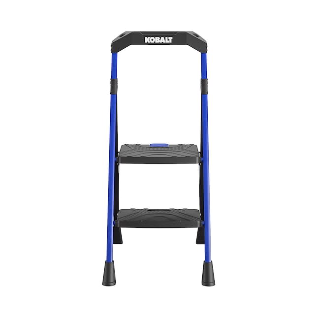 Kobalt 2-Step Foldable Step Stool for $50 - 11359BLU4