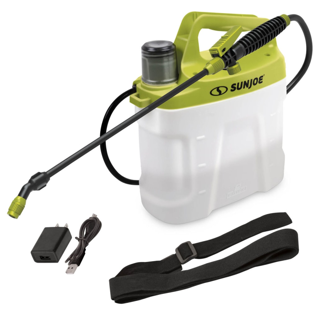 Sun Joe 4V Cordless 2-Gallon All-Purpose Chemical Sprayer for $29 - SJ ...