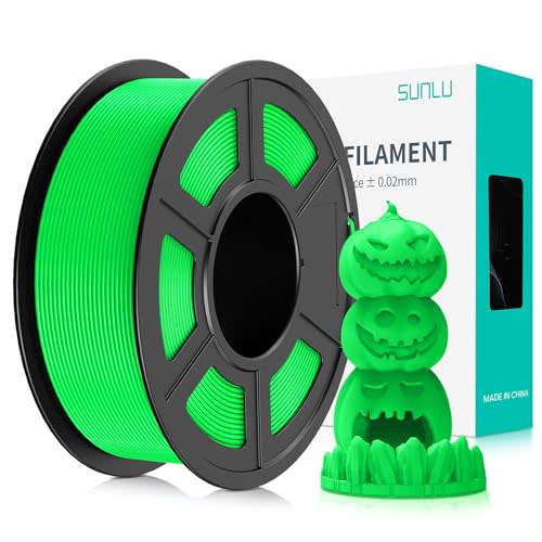 SUNLU Fluorescent PLA 3D Printer Filament, PLA Filament 1.75mm ...