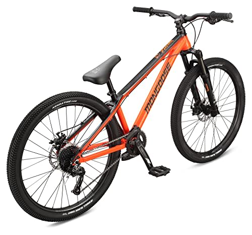 Mongoose Fireball Dirt Jump Mountain Bike, 26-Inch Wheel, 9-Speed ...