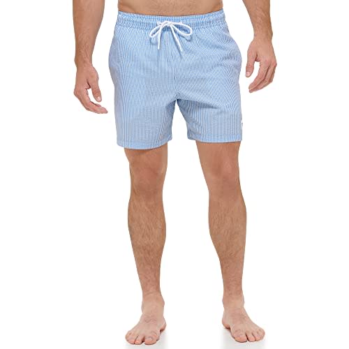 Calvin Klein Men's Standard UV Protected Quick Dry Solid Swim Trunk ...