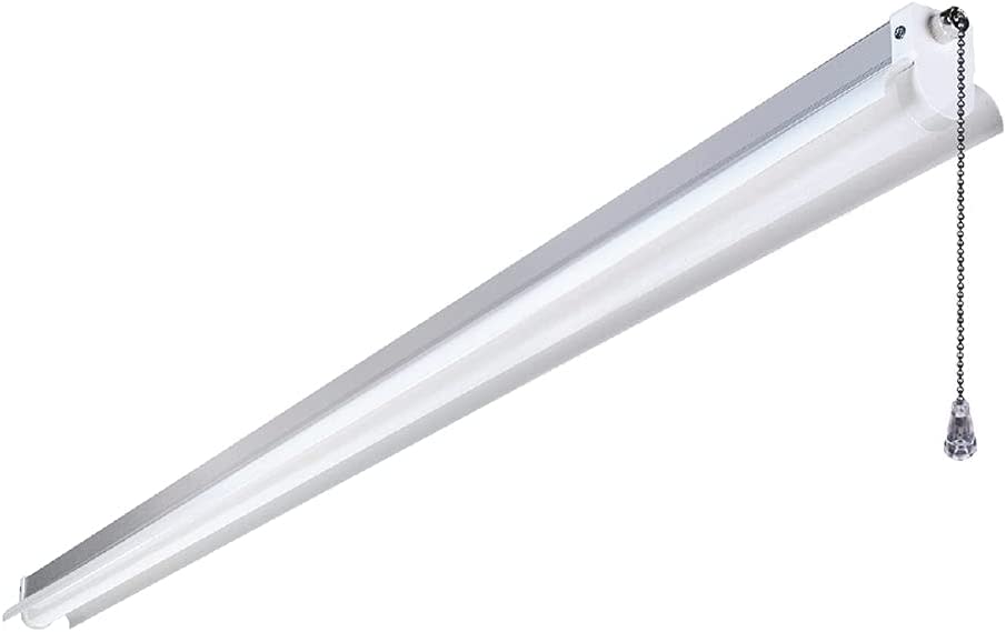Metalux 48" 32W LED Shop Light w/ Integrated Reflector for $28 ...