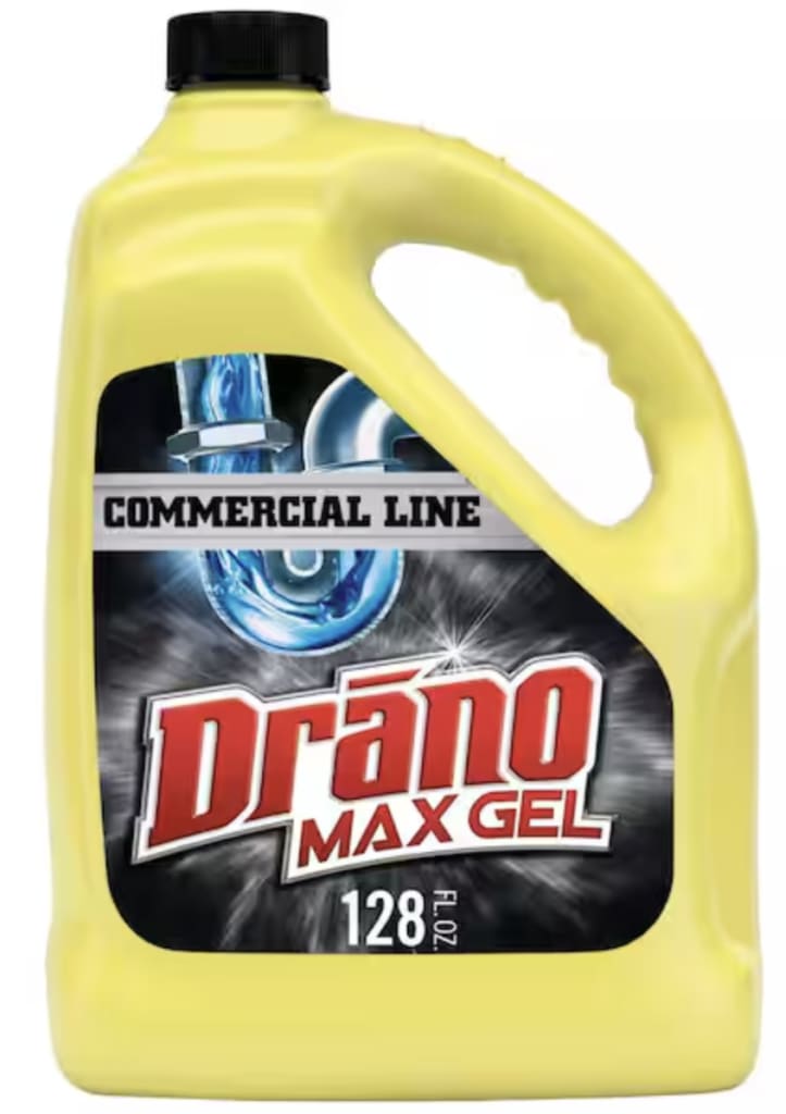 Drano Commercial Line 128-oz. Max Gel Clog Remover for $14 - 694769