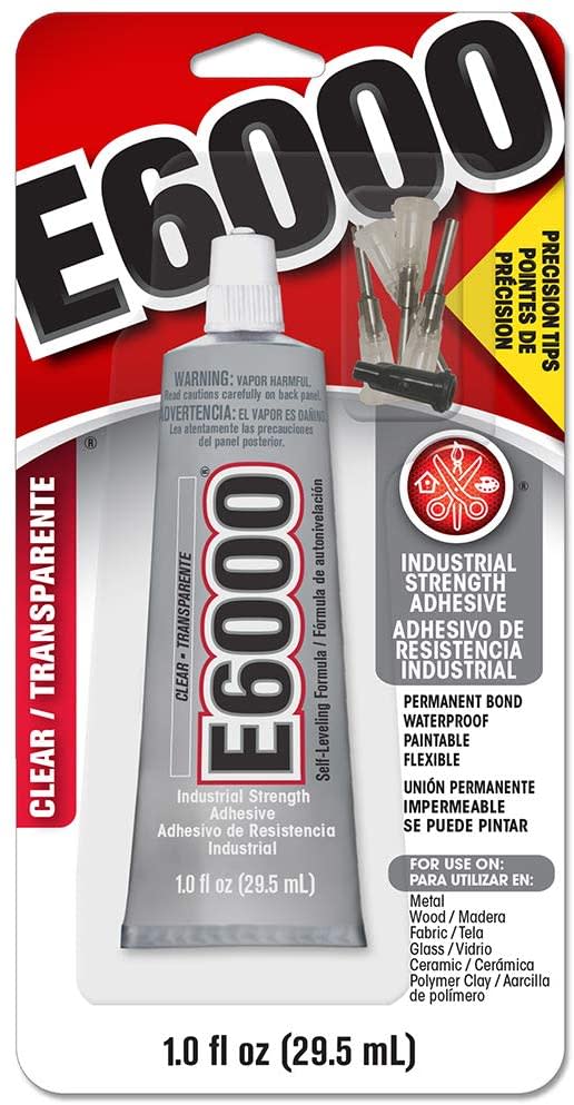 E6000 1-oz. Adhesive w/ Precision Tips for $8 - 231020