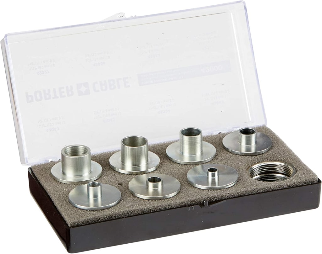 Porter-Cable 9-Piece Template Guide Kit for $26 - 42000