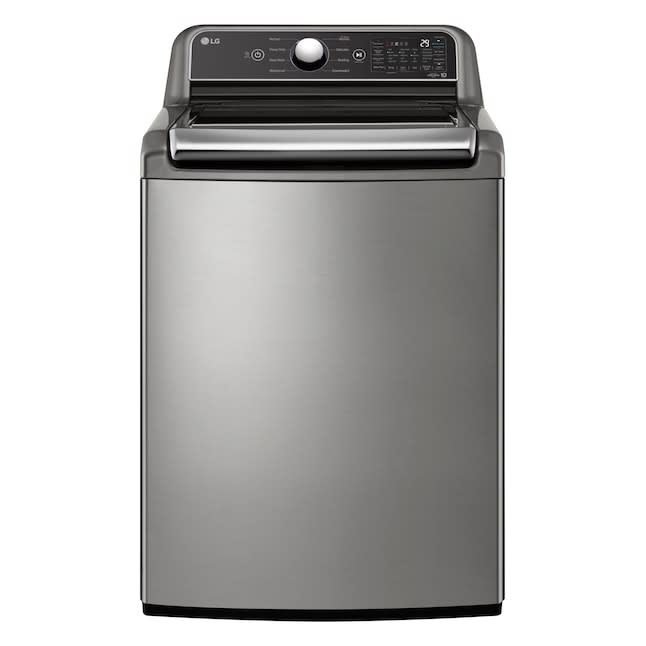 LG TurboWash 5.5-Cu.Ft. Smart Top-Load Washer for $698 in cart - WT7400CV