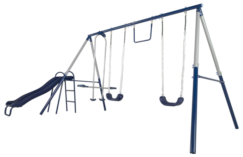 Sportspower Arcadia Metal Swing Set for $161 - MSC-4510