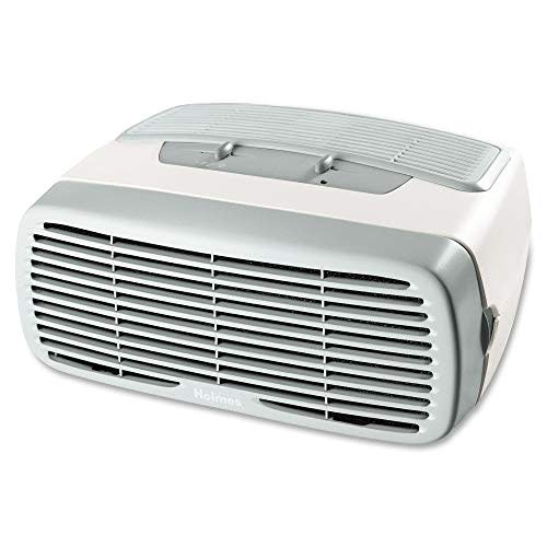 Holmes Desktop HEPA-Type Filter & Optional Ionizer, Air Purifier, White ...