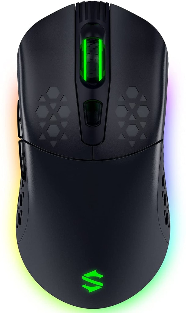 Black Shark Honeycomb Wireless Gaming Mouse for $24 - MAKO M1
