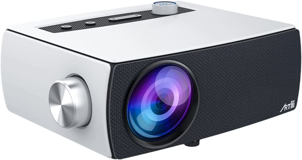 Artlii 1080p 5G WiFi Bluetooth Projector for $50 - Enjoy 3