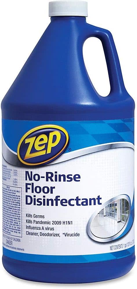 Zep No-Rinse Floor Disinfectant for $7 - ZPEZUNRS128