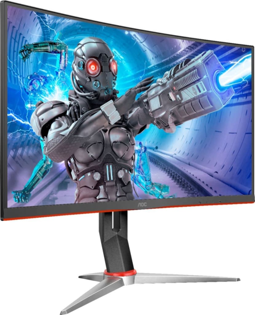 AOC G2 Series C24G2 24" LED Curved 1080p FreeSync Premium Monitor for $160