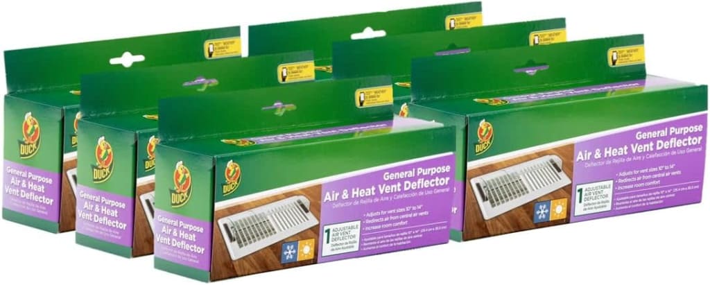 Duck General Purpose Air & Heat Vent Deflector 6-Pack for $16 - 286764