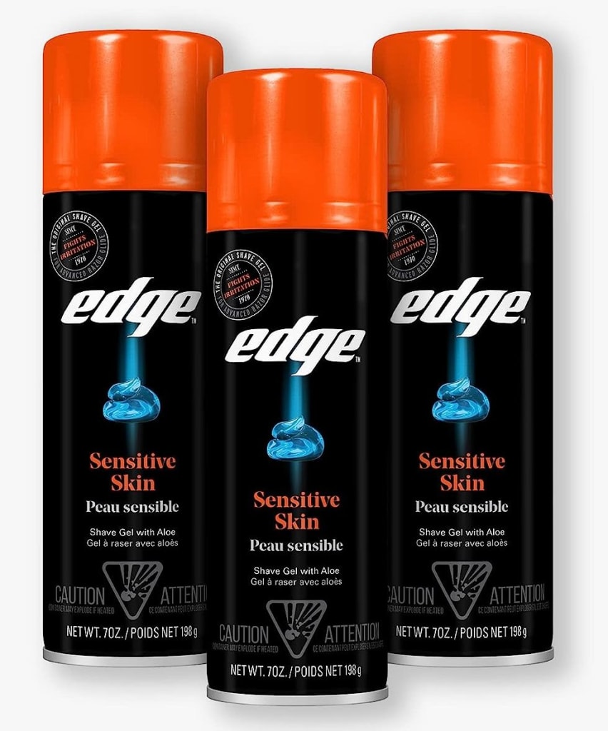 Edge Shave Gel 3-Pack for $3.79 via Sub & Save - 841058003526