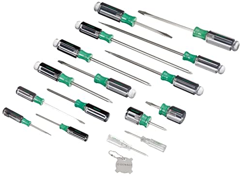 Amazon Brand - Denali 17-Piece Slotted/Phillips Screwdriver Set for $25 ...