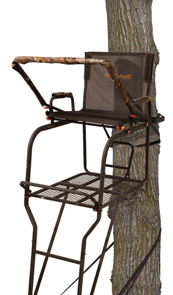 Big Game Treestands Big Game 1-Person Ladder Tree Stand for $187 - LS0550