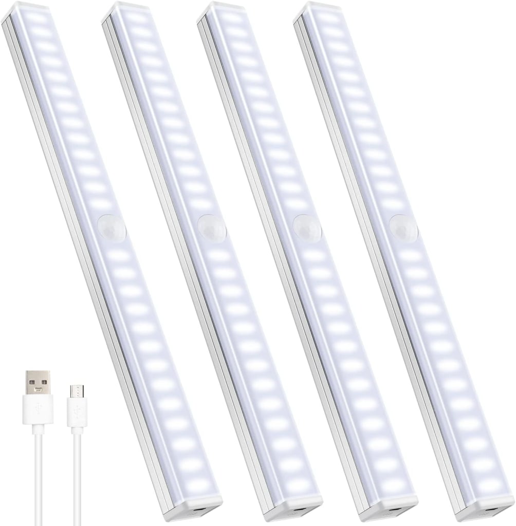 12" Wireless Motion Sensing LED Light 4-Pack for $27 - GY12264