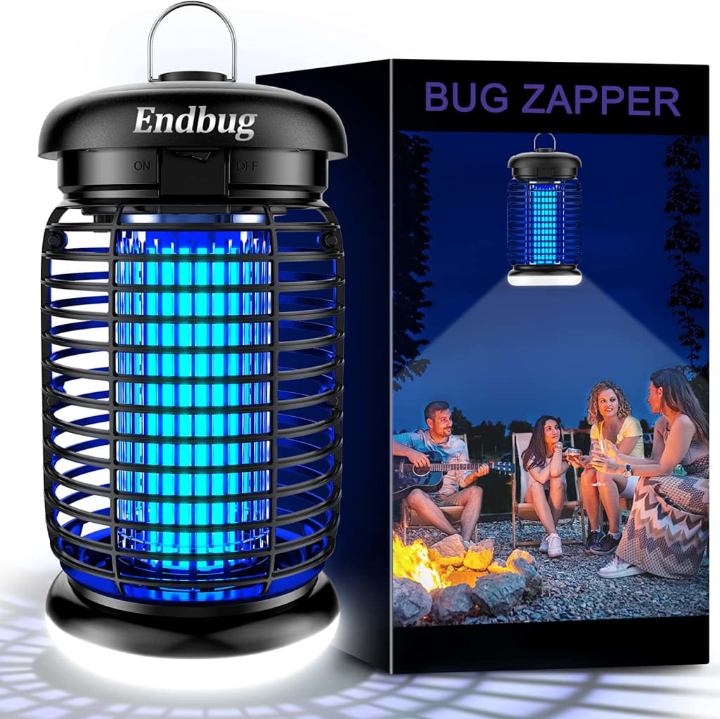 4,200V Electric Bug Zapper with LED Light for $20 - KN-02