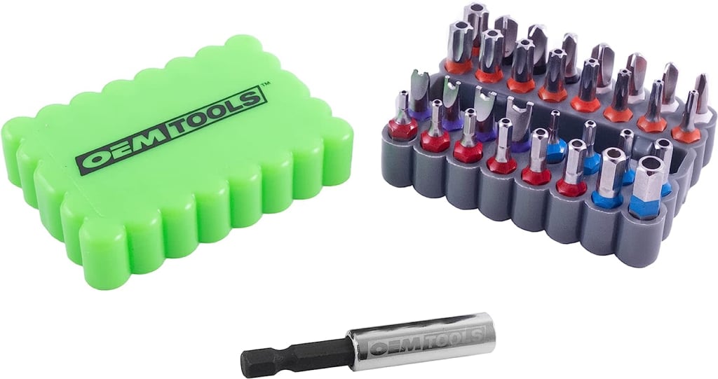 OEM Tools 33-Piece Security Bit Set for $13 - 25959