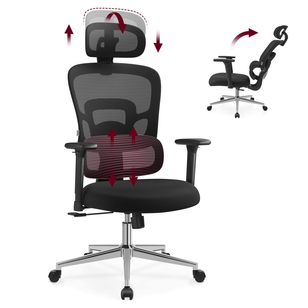 Vasagle Ergonomic Office Chair for $80 - UOBN070B21