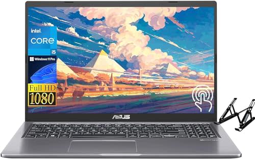 ASUS Vivobook 15 Laptop Newest, 15.6" FHD Touchscreen Display, Intel 8 ...