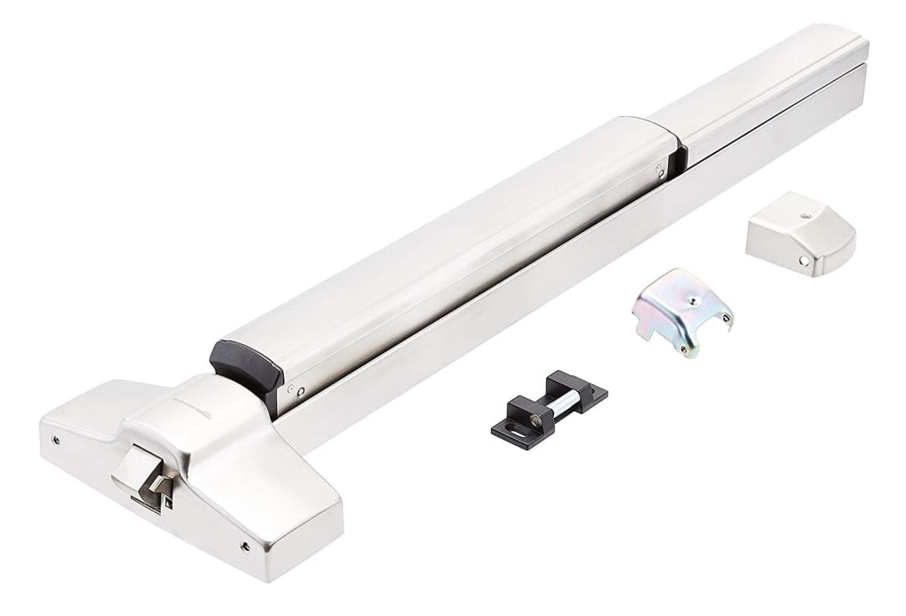 AmazonCommercial Stainless Steel Push Bar for Exit Doors for $9 ...