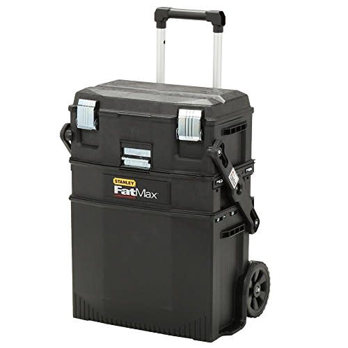 Stanley Tools Stanley Portable Toolbox Rolling Cabinet Storage Tool ...