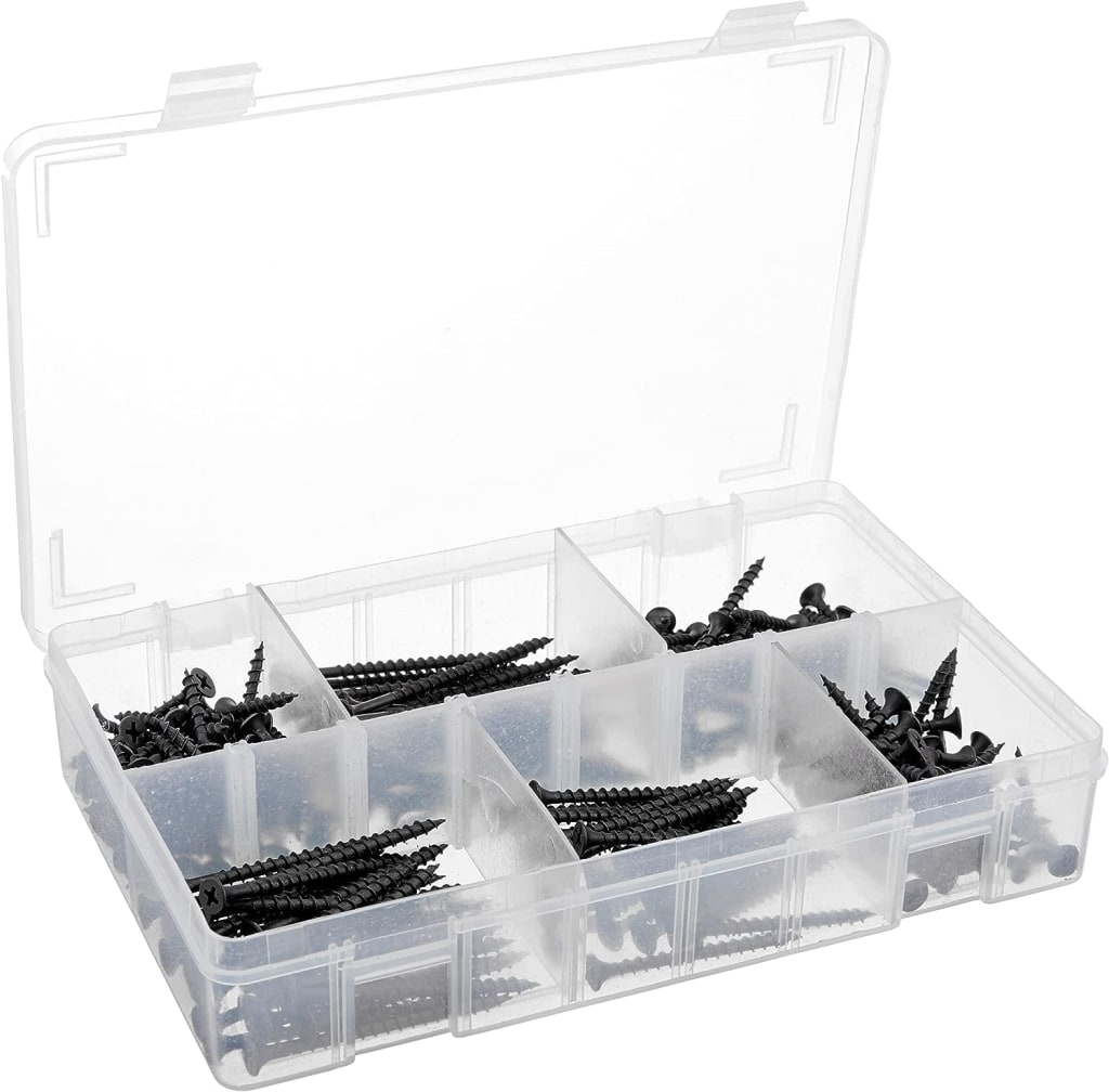 Amazon Basics 220pc Drywall Screw Assortment Kit for $6.36 w/ Prime ...