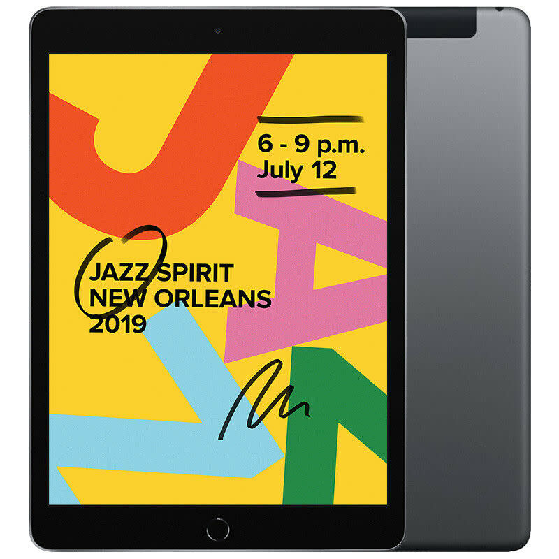 Apple iPad 10.2" 32GB WiFi + 4G Tablet (2019) for $150 - MW6W2LL/A