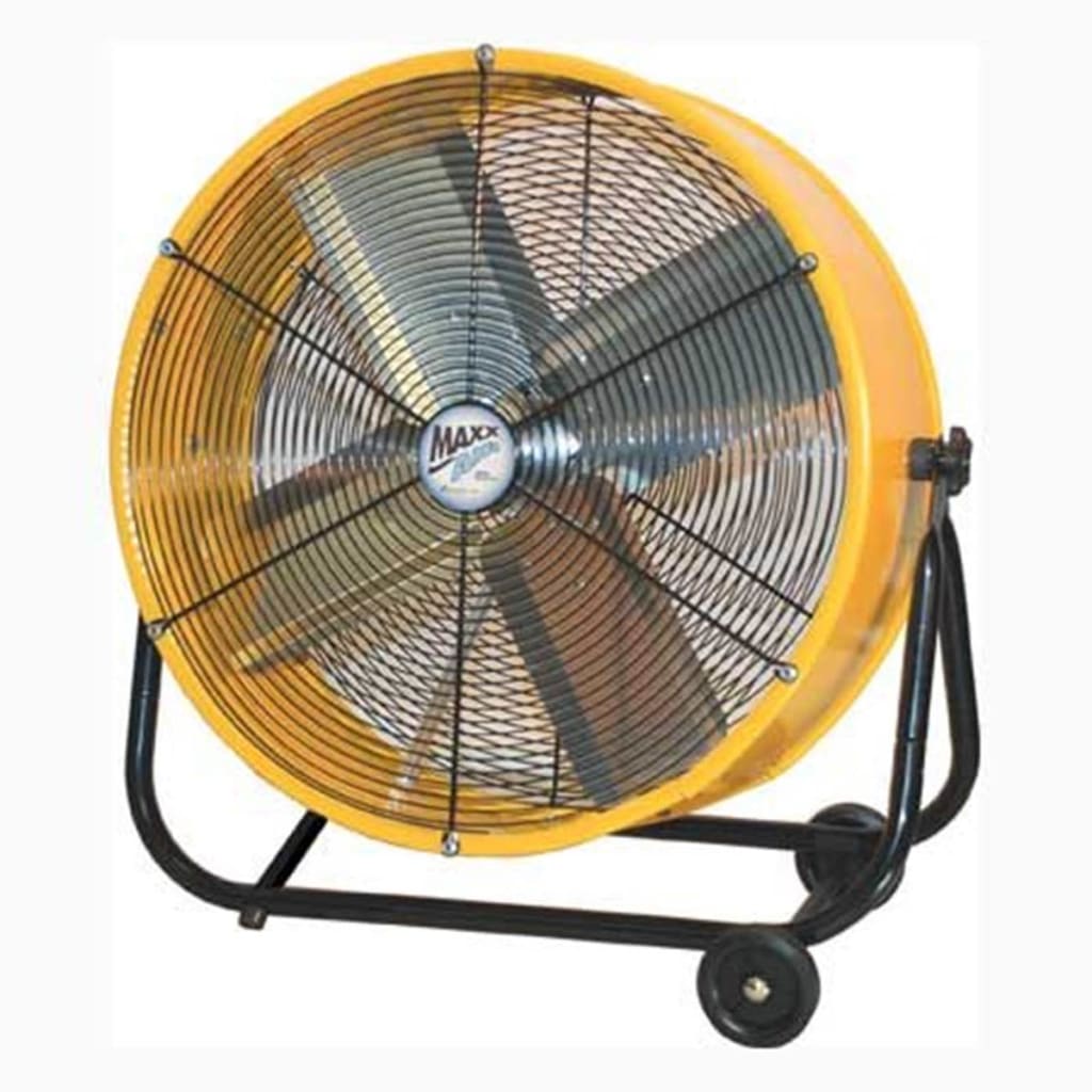 MaxxAir 24" Direct Drive Barn Tilt Fan for $115 - BF24TFYEL
