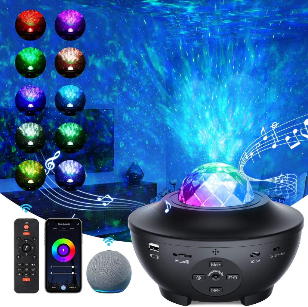 Pekiben Star Projector Night Light for $16 - BL-XK01