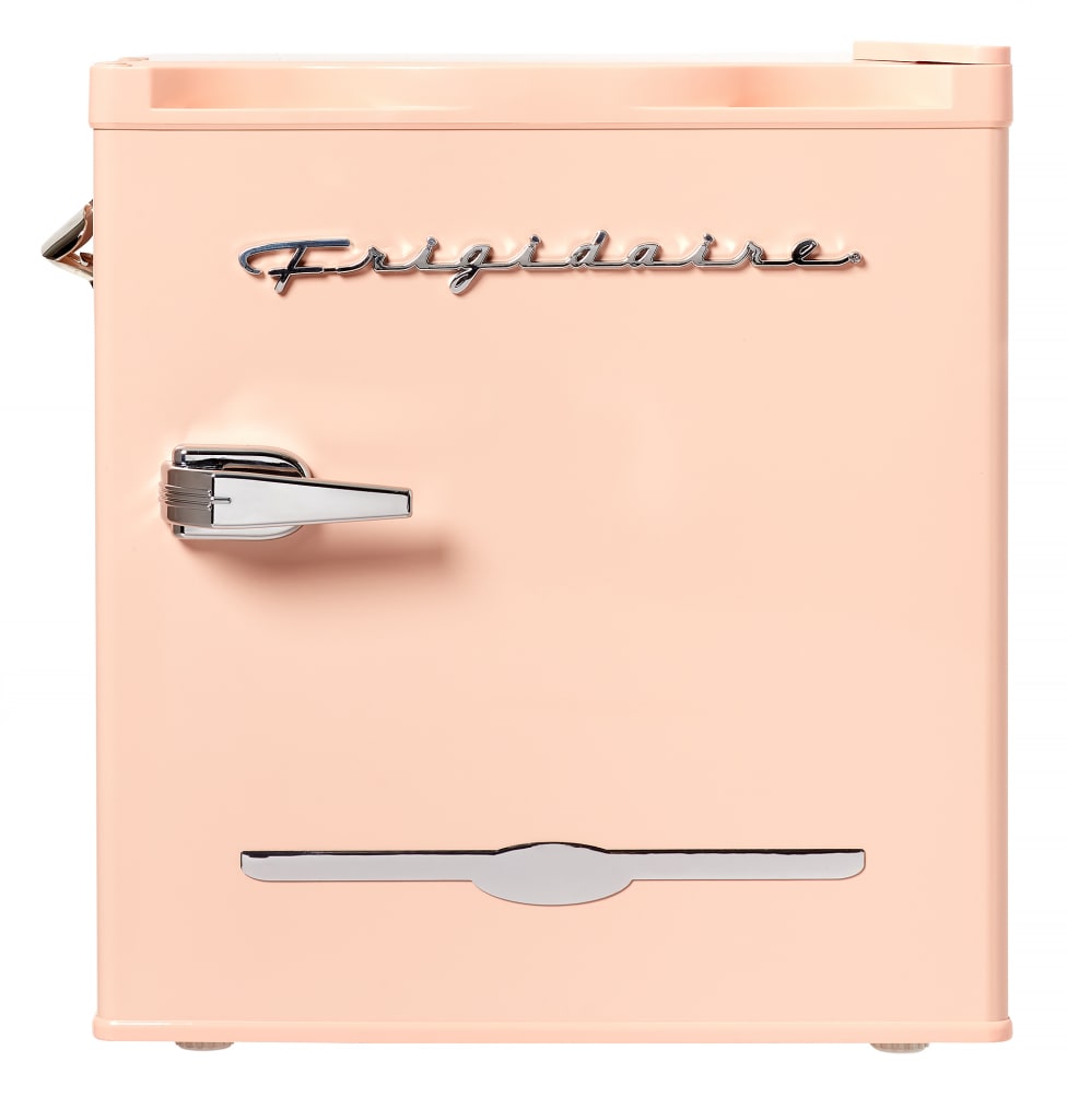 Frigidaire Retro 1.6-Cu. Ft. Mini Fridge for $74 - EFR176-CORAL-COM