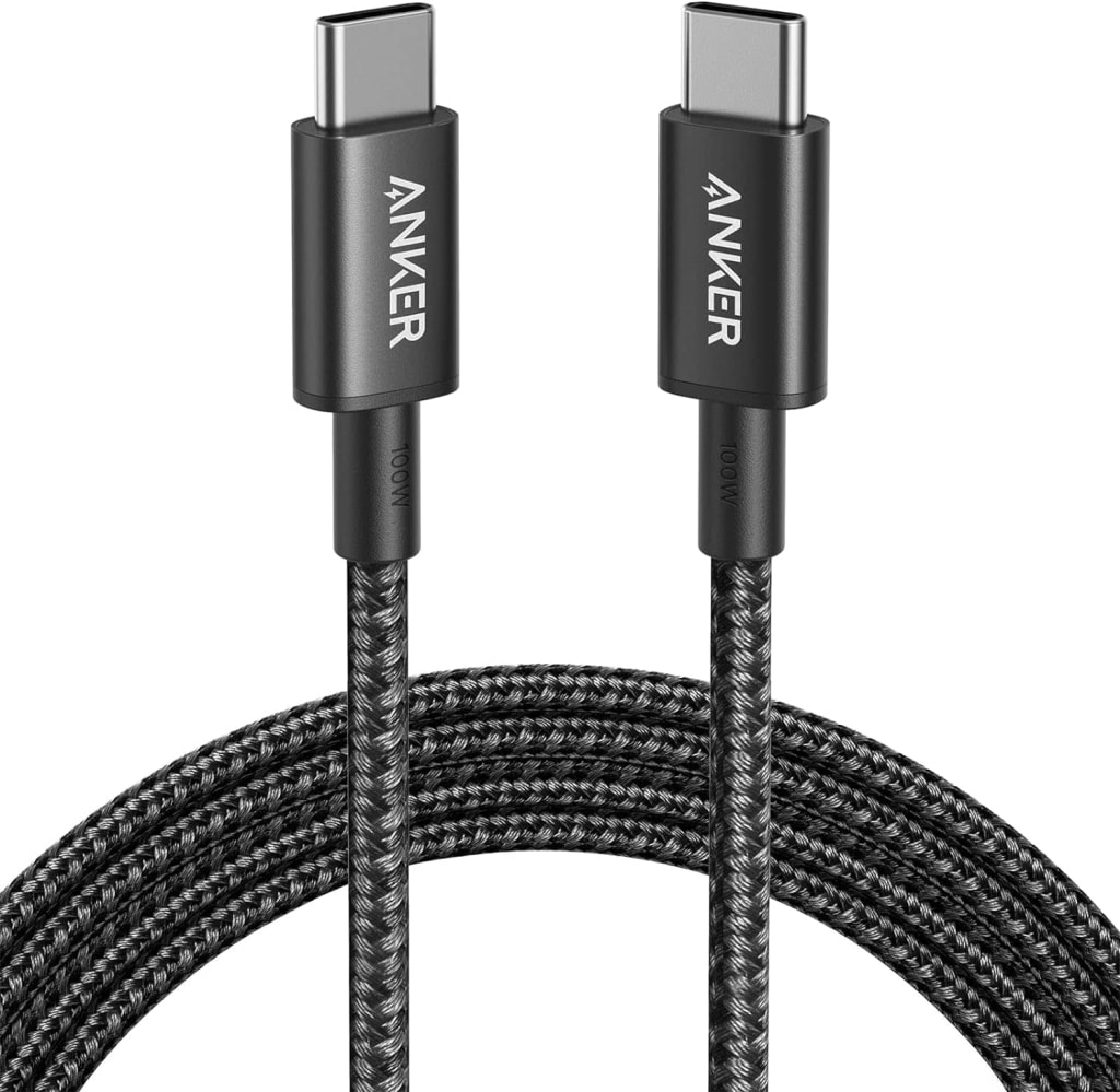 Anker 333 USB C to USB C 6-Foot Cable 2-Pack: $8.99 - B8757011