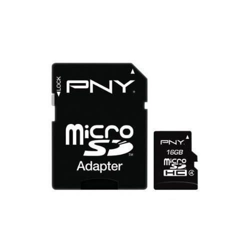 PNY Class 4 MicroSD Card - 16GB for $7 - P-SDU16G4-EFS2
