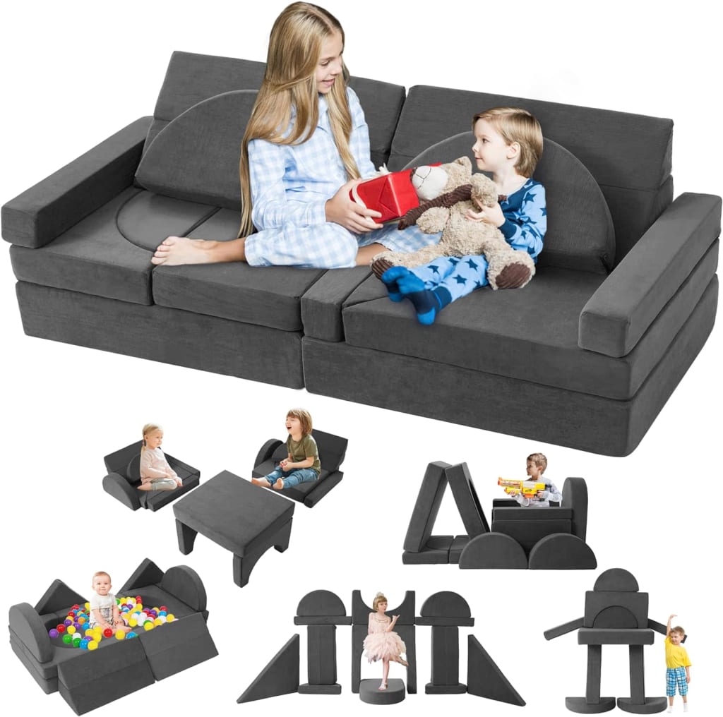 Kids' 16-Piece Modular Couch for $172 - UC-01