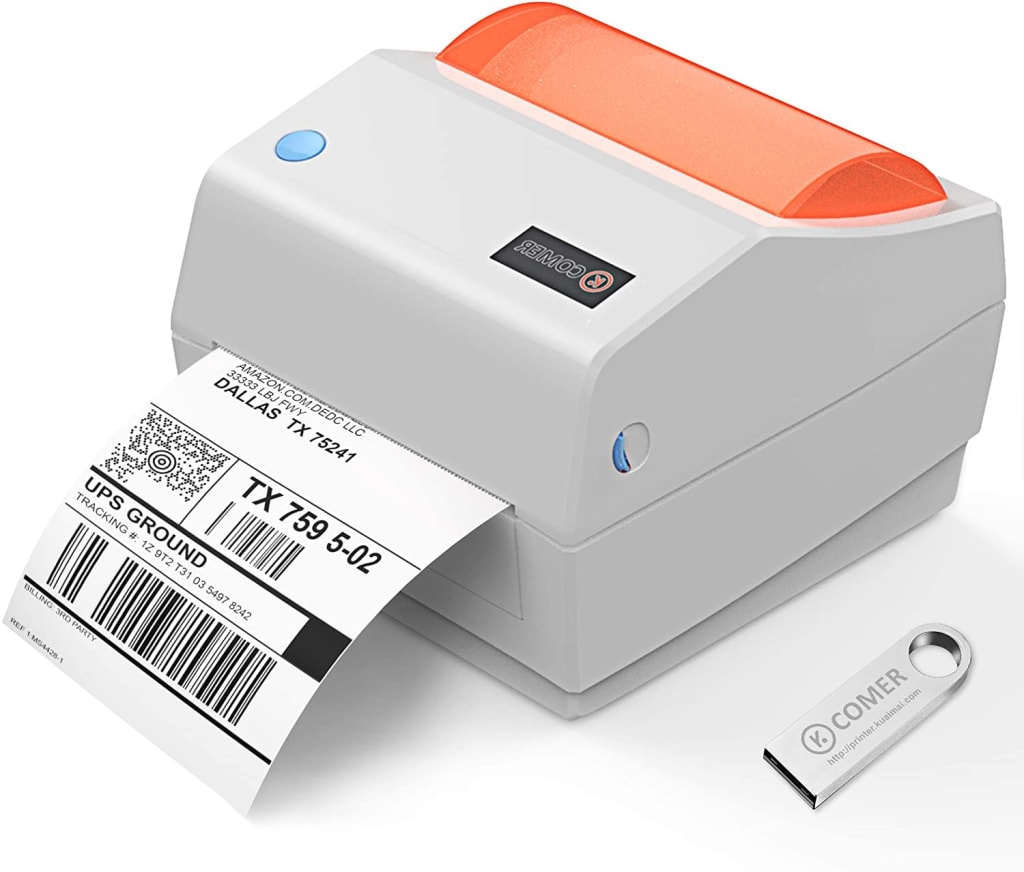 Comer Thermal Shipping Label Printer for $79 - RE418
