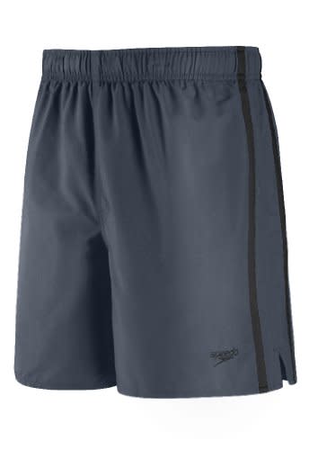 Speedo Men's Striped Surf Runner Volley Watershorts, Granite, XX-Large ...
