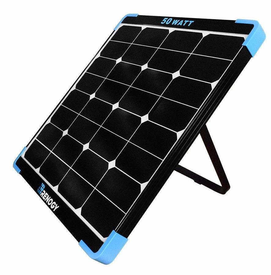 Renogy 50-watt 12-volt Eclipse Monocrystalline Portable Solar Panel for ...