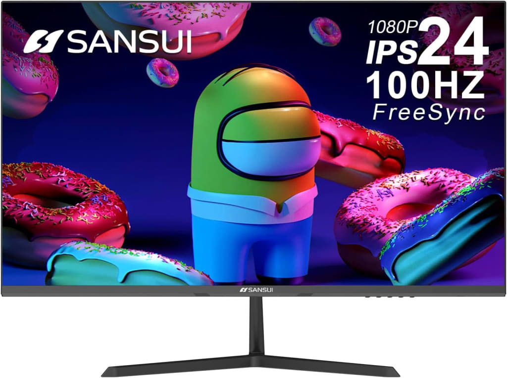 Sansui 24" 1080p IPS 100Hz FreeSync Monitor for $72 - ES-24X3AL
