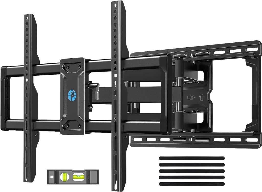 Pipishell Full Motion TV Mount for $55 - PILF12